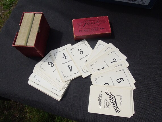 Antique Wedding Table Cards Parlor Card Game for Family Fun | Etsy