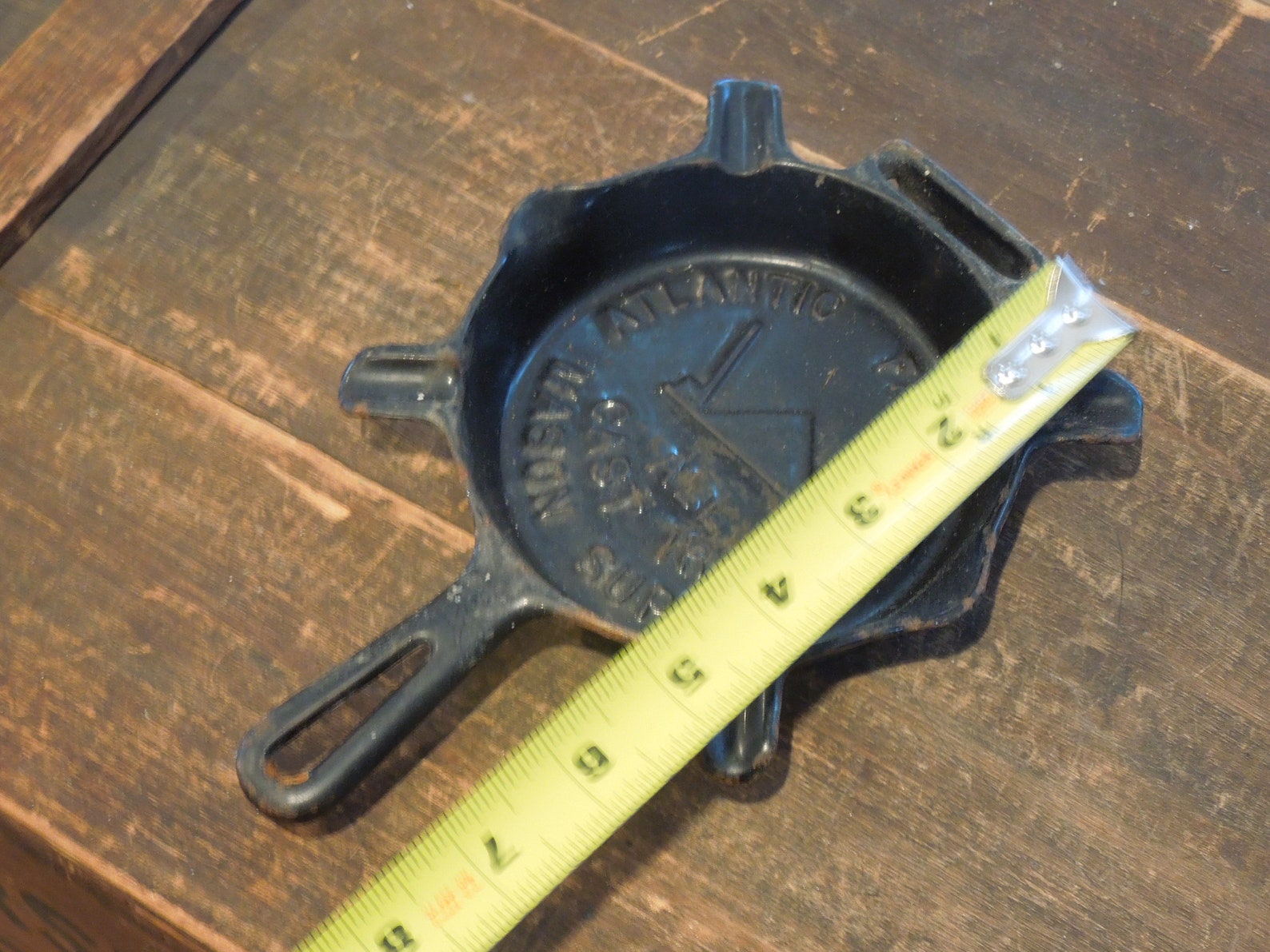 Rare Antique Cast Iron Advertising Ashtray / Skillet, Portland Stove ...
