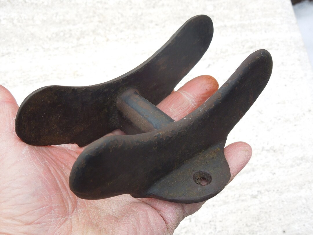 Rare Antique Boot Scrape, Antique Cast Iron Gardener's Boot Scrape ...