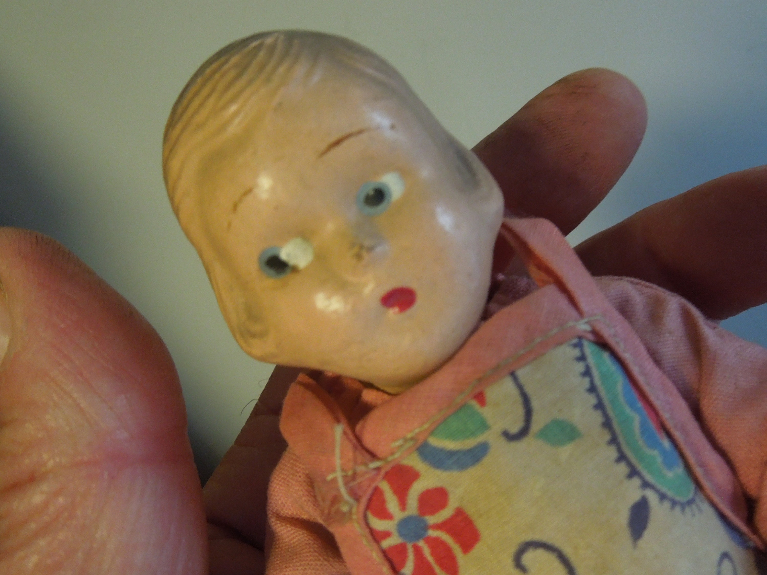 Antique Bisque 7 Inch Doll Kewpie Doll German Articulated | Etsy