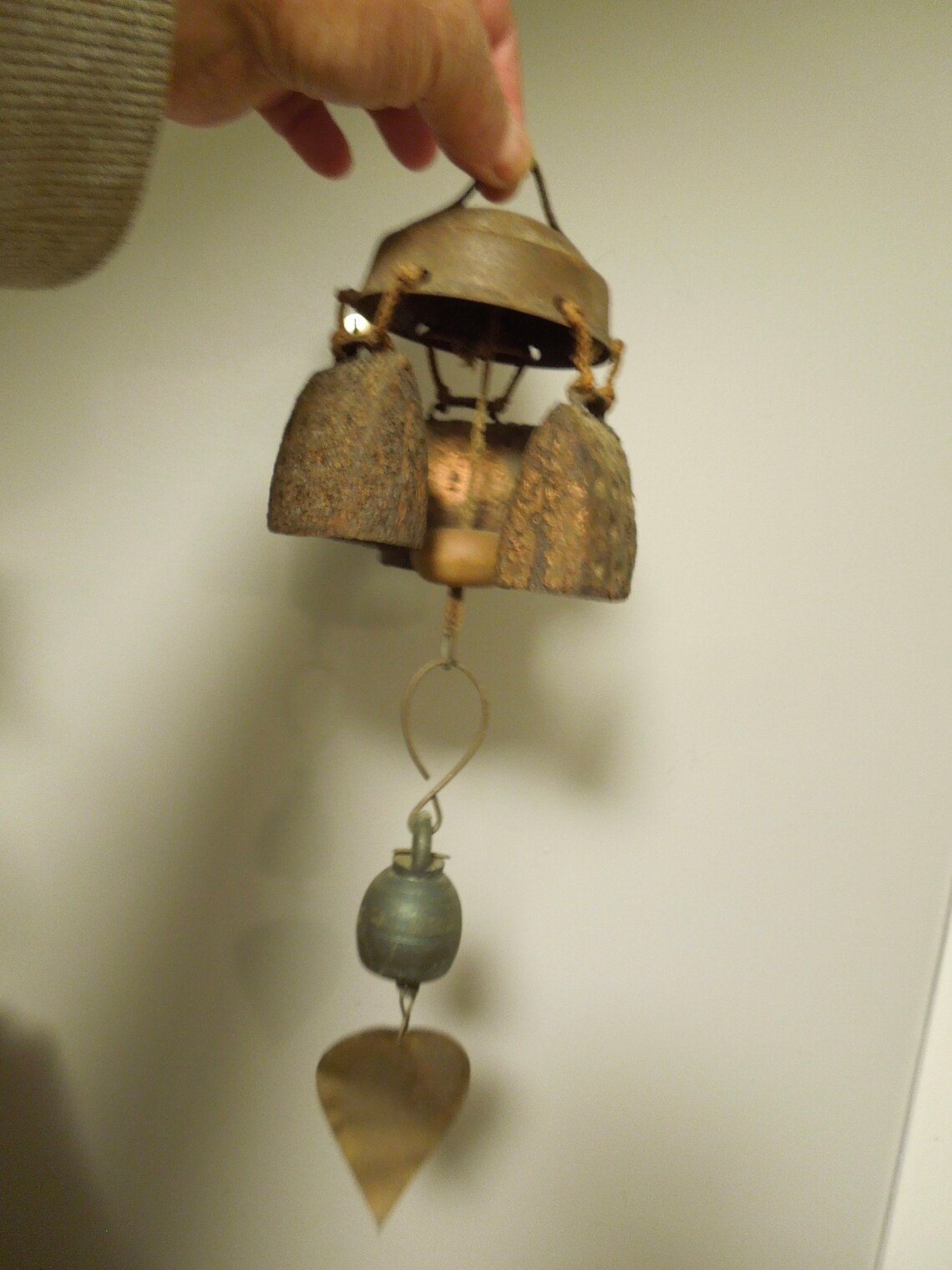 Rustic Antique Wind Chime Ancient Tribal Bells Middle | Etsy