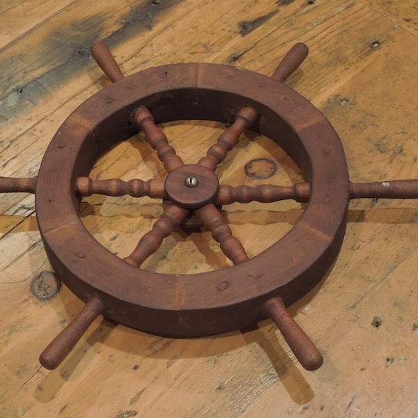 Wooden Captain Wheel - Etsy