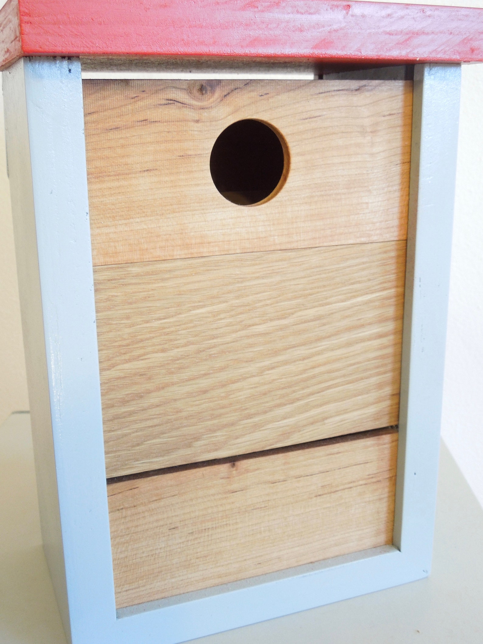 Hand Crafted Modern Minimalist Birdhouse, Housewarming Gift, FREE ...