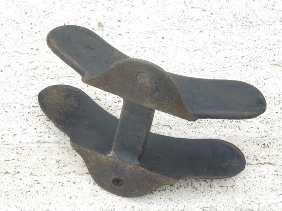 Rare Antique Boot Scrape, Antique Cast Iron Gardener'… - Gem