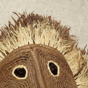 Tribal Capuchin Monkey Mask, Embera / Wounaan Healing Mask, Rare Panama ...