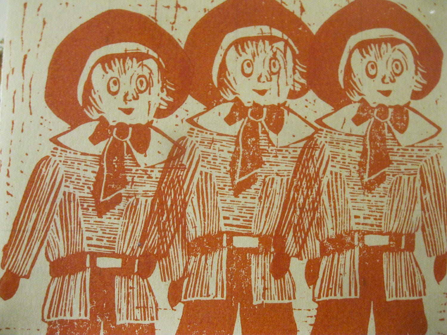 Block Print Art, Original Block Printing Art, FREE SHIPPING!! - Etsy