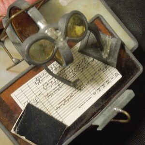 Rare Glass Sculpture of Accountant, Glass People of Ohio, Carl Goeller ...