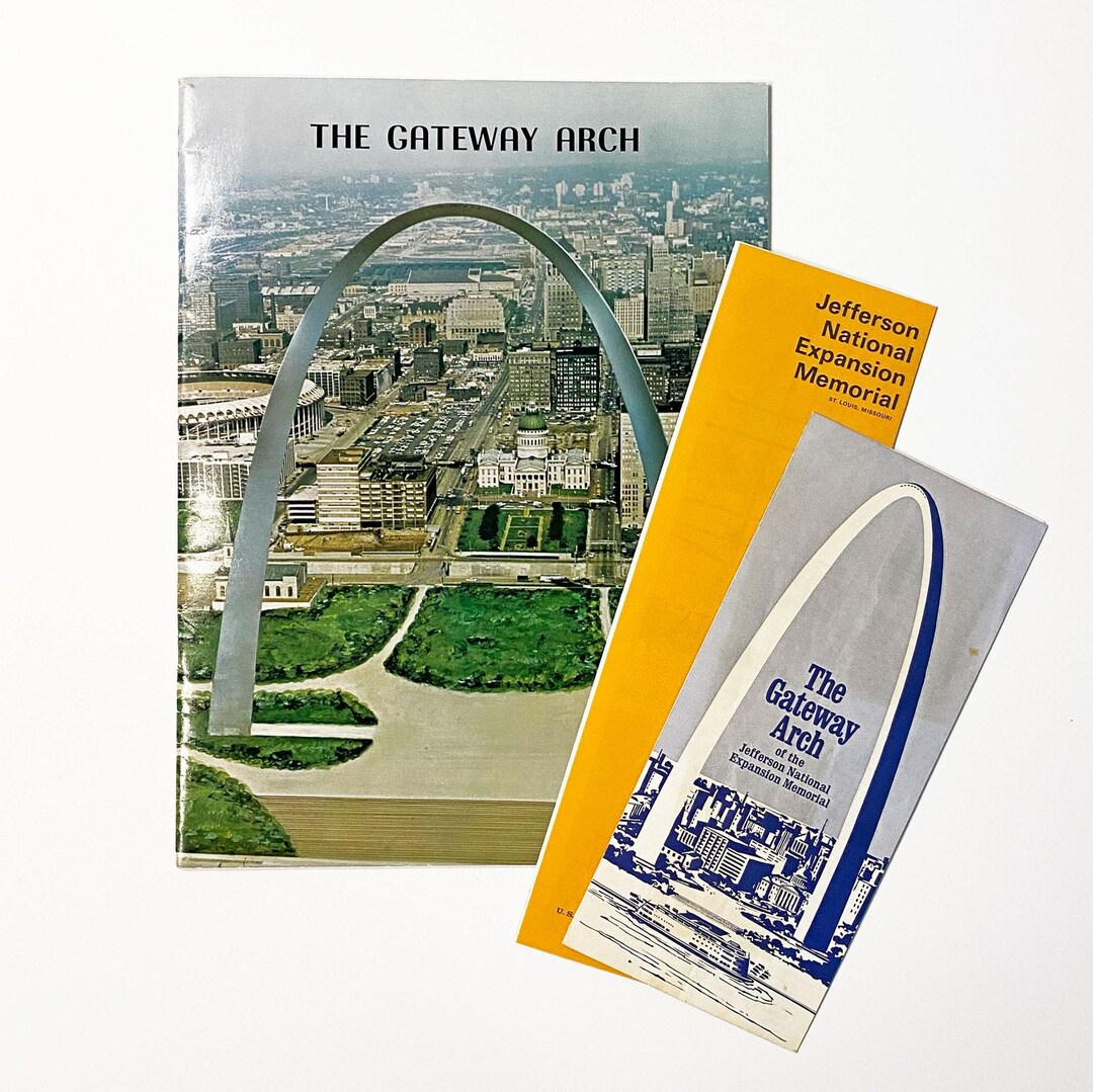 Vintage St. Louis Gateway Arch Souvenir Booklet and Brochures (3 Pieces) - Etsy