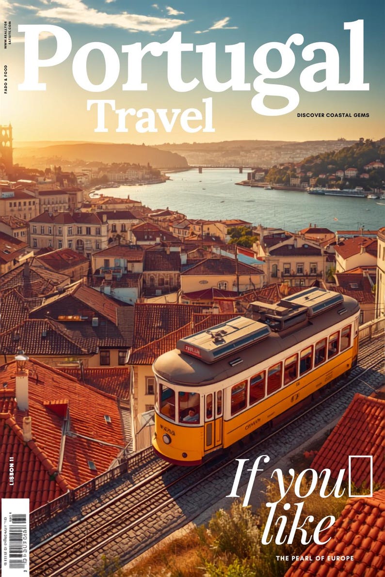 Portugal Travel Itinerary 7 Day PDF Guide - Etsy