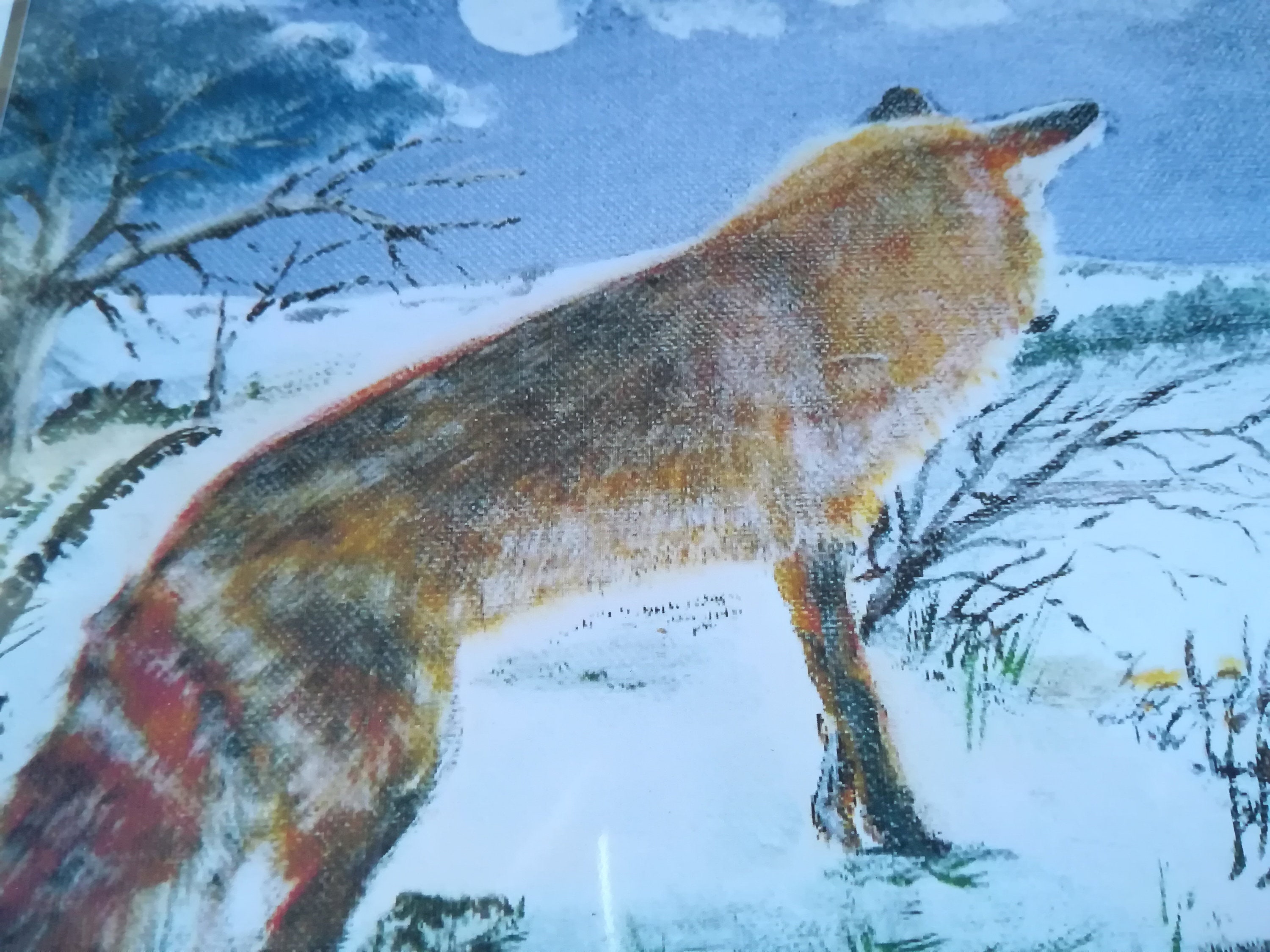 Outfoxed - Fox Hunting Scene Print of Original Painting by Dave Smith ...