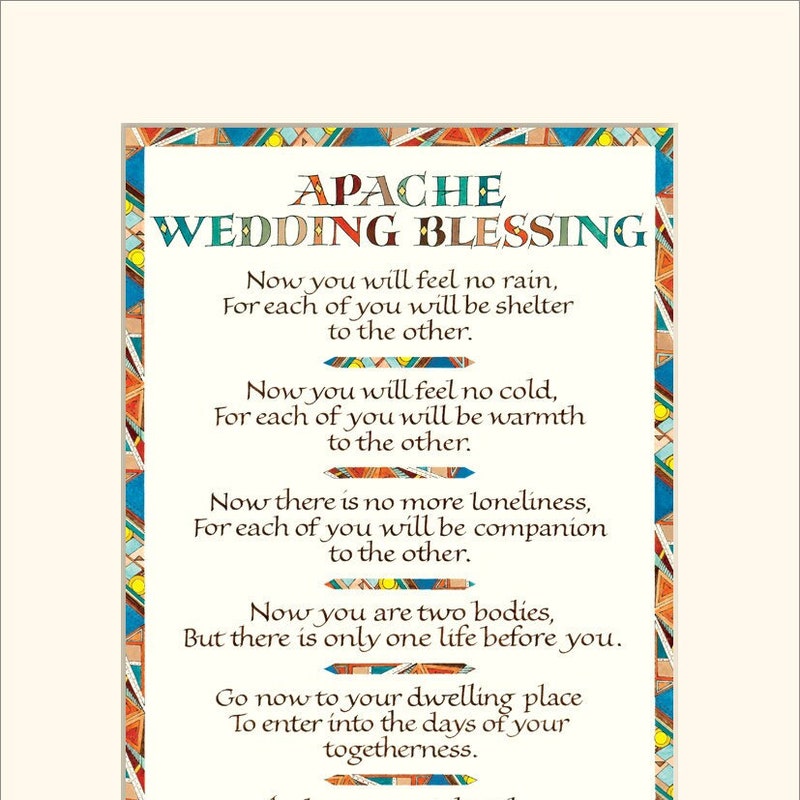 Apache Blessing - Etsy
