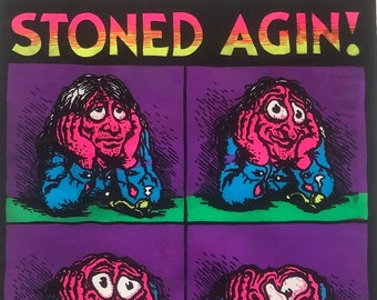 Stoned Again Poster - Etsy Australia