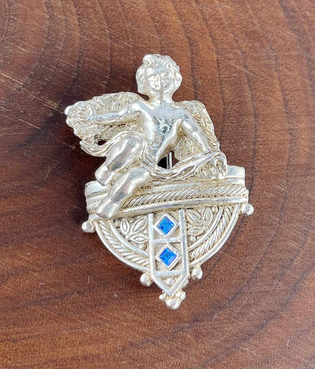 Vatican Library Collection Collection Cherub Brooch - Etsy