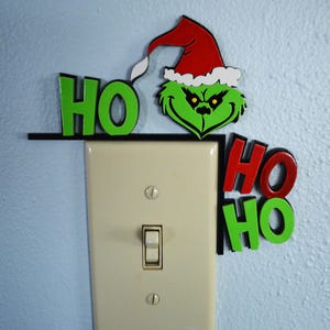 Grinch Computer Decoration - Etsy
