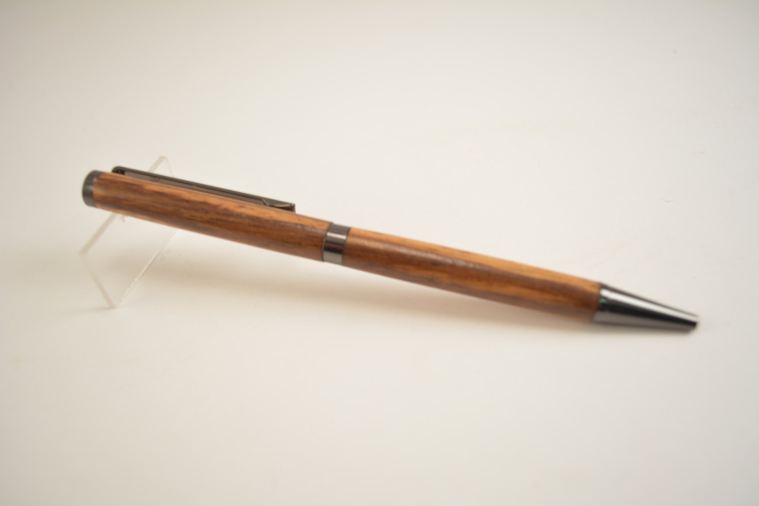 Father's Day' Gift, Hand Turned Zebrawood Pen, Black Chrome Executive ...