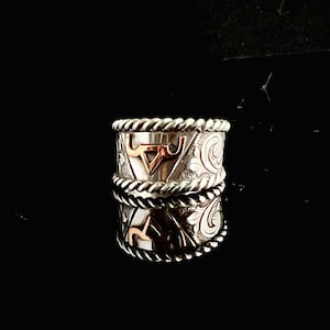 Custom Ranch Brand Engraved Ring - Etsy