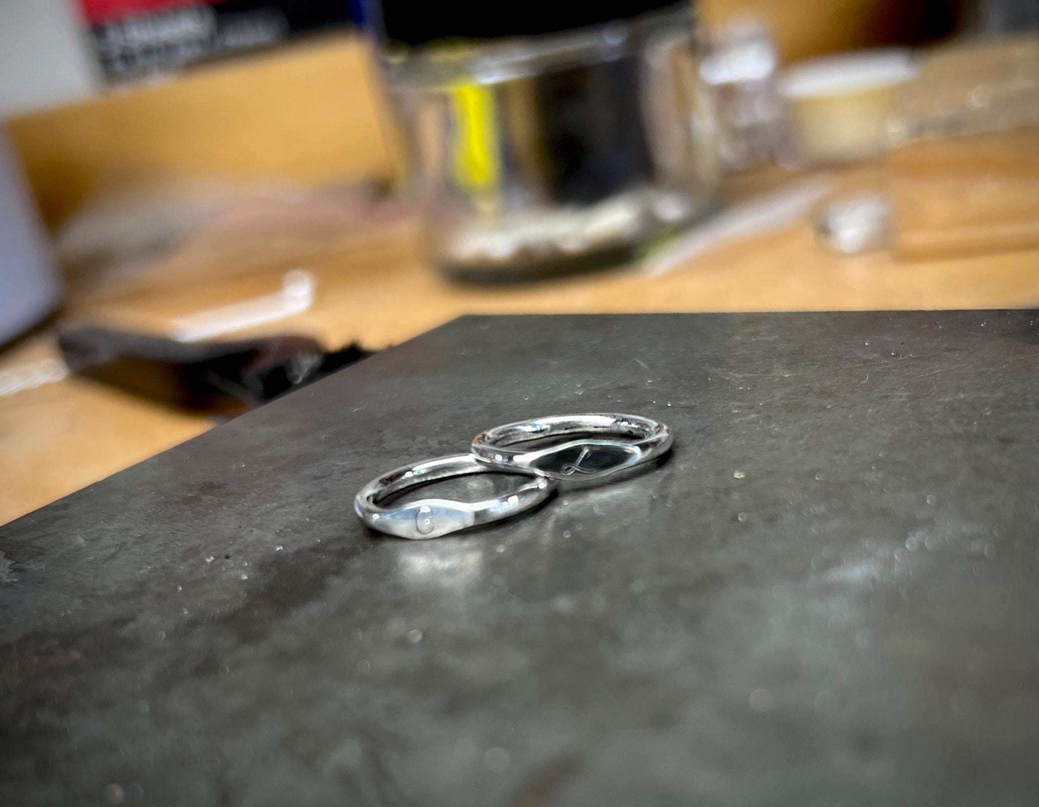 Custom Handmade Baby Ring *available in Silver, 14kt Yellow Gold, or ...