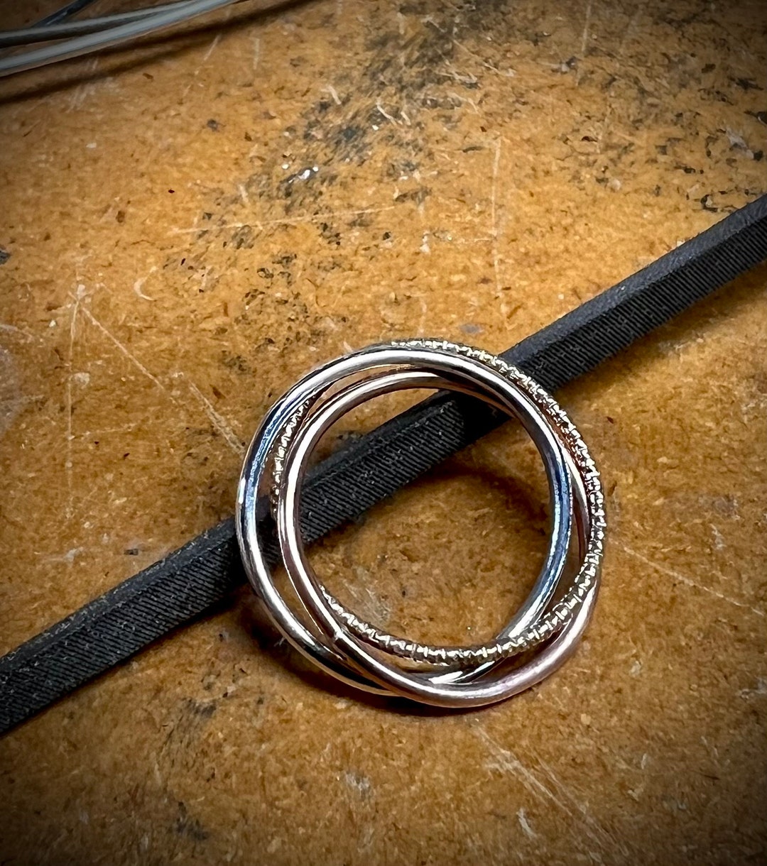 Interlocking Fidget Ring - Etsy