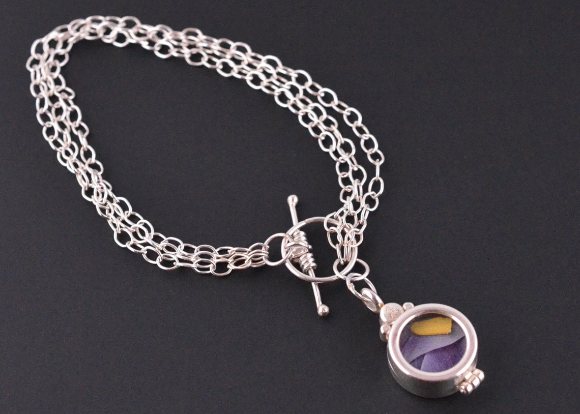 Sterling Silver Handmade Memory Locket Bracelet - Etsy