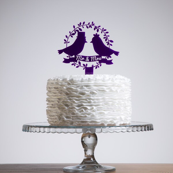 Bird Wedding Topper - Etsy