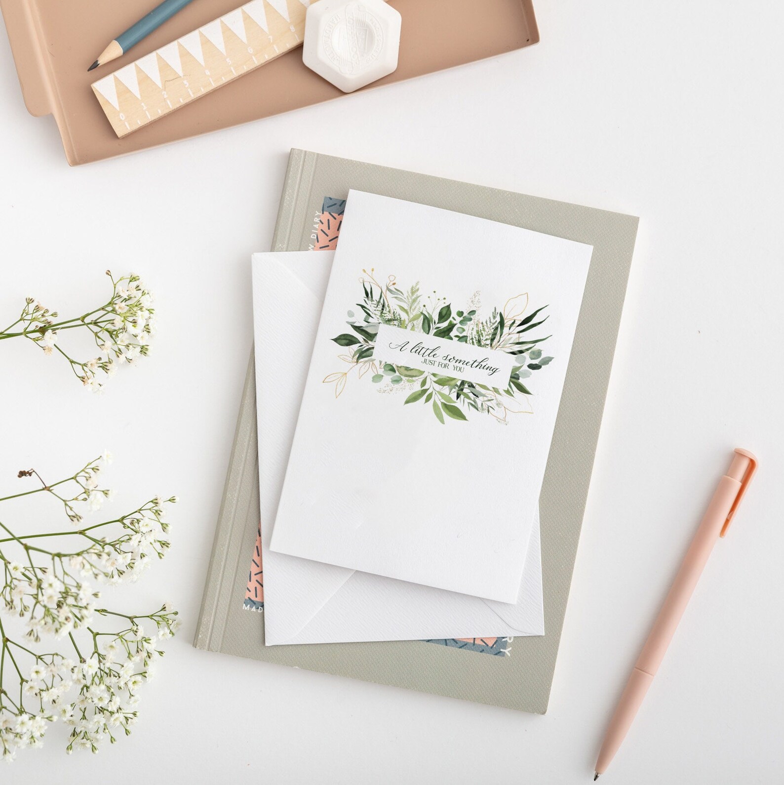 Greenery Botanic Personalised Case Box - Travel Case - Ivory Jewellery ...