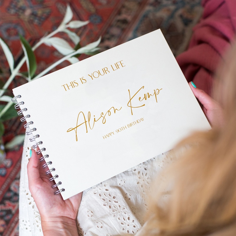 Personalised This is Your Life Book - Etsy UK