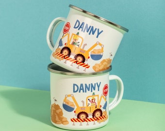 Funny Construction Digger Mug Quote 'I Dig You' / Mug Digger Art Print ...