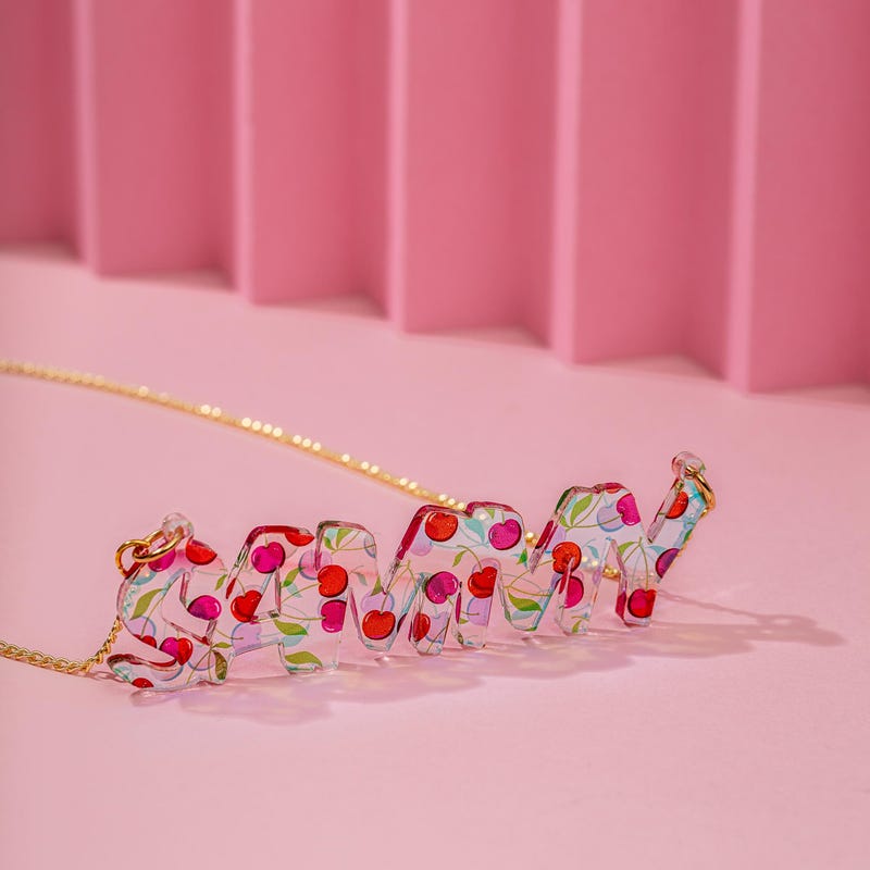 Acrylic Jewelry - Etsy