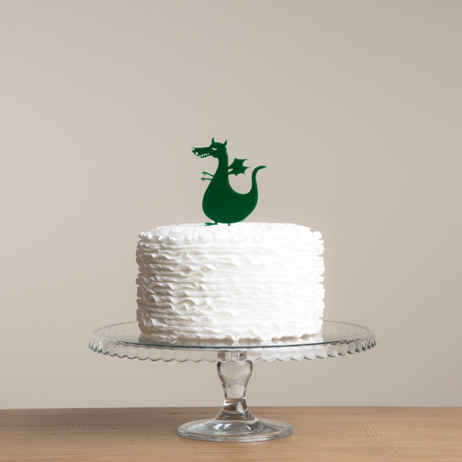 Dragon Cake Topper Pick Dragon Themed Cake Decoration | Etsy