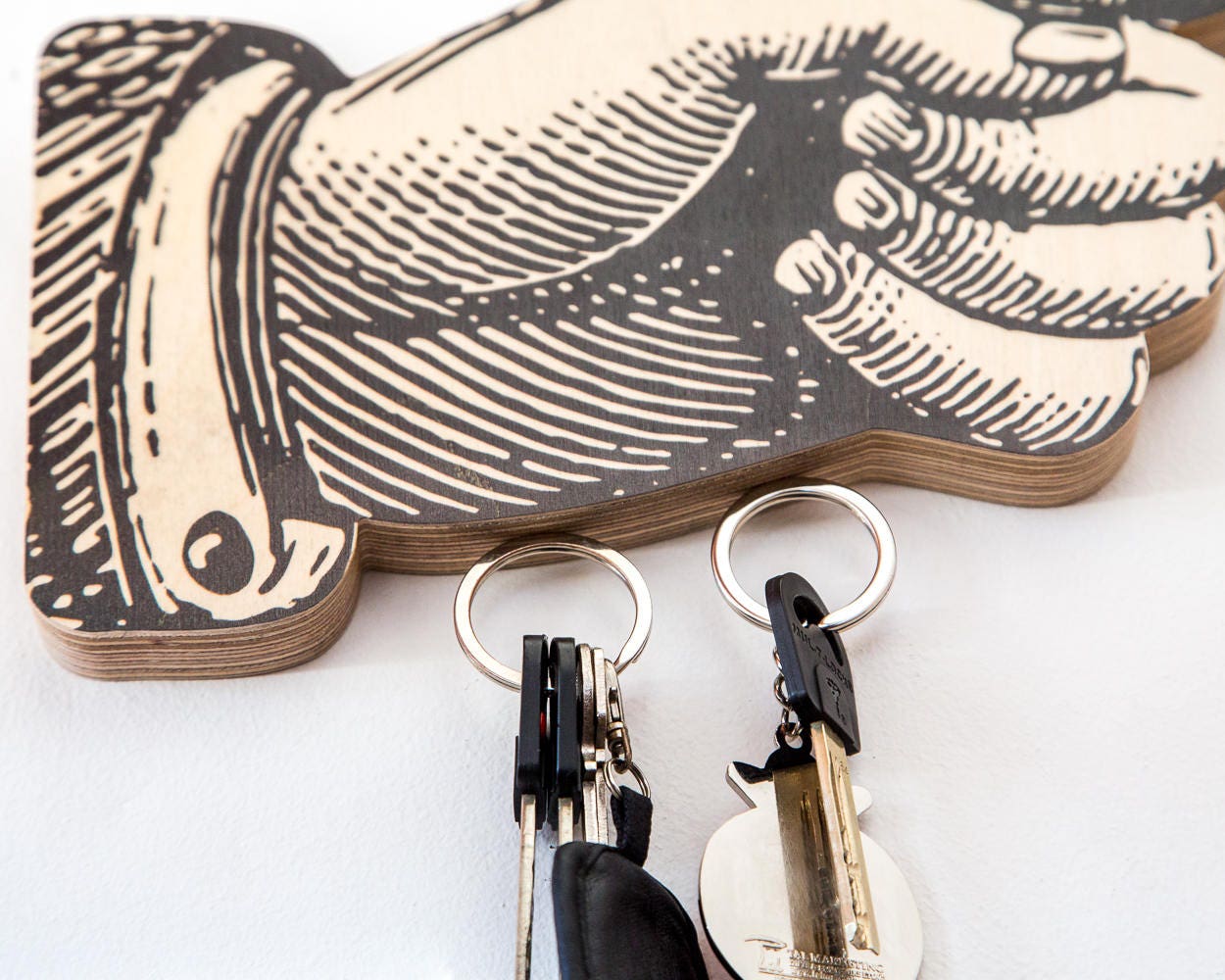 Magnet Key Hook Key Wall Organizer on a Magnet Hand - Etsy