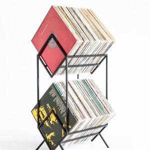 LP Storage // Records Stand // Double Deck for Vinyls // - Etsy Canada