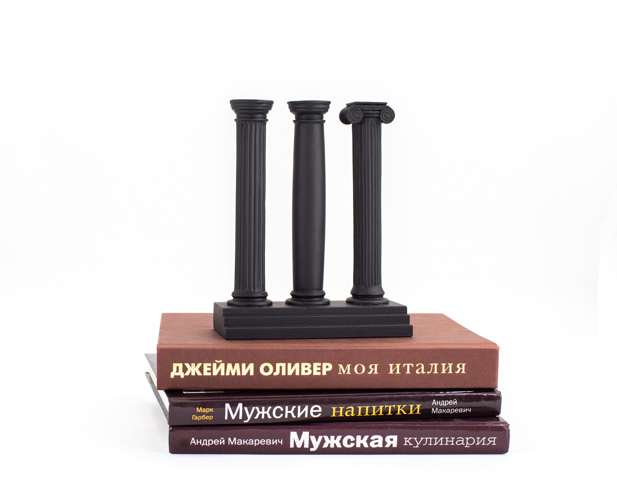 Architectural Bookend Columns Black edition | eBay