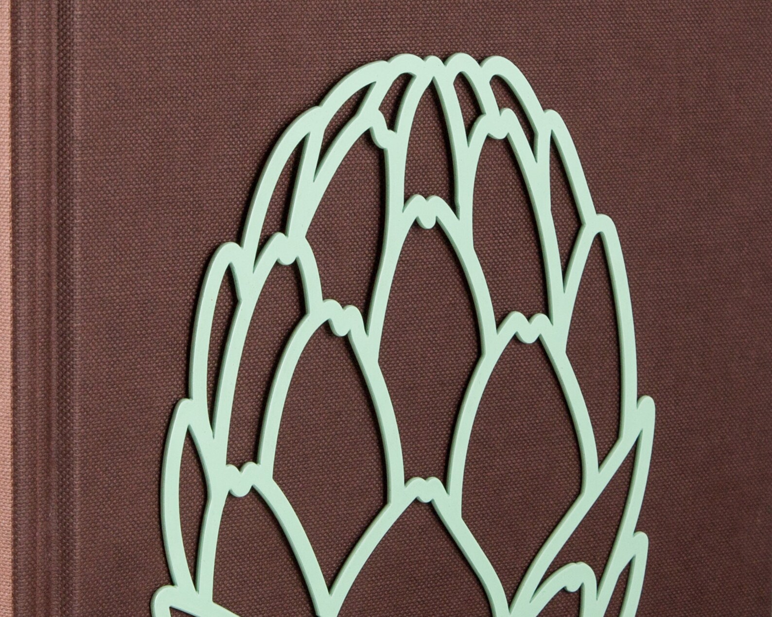 A pair of Metal Kitchen bookends // Artichoke // cookbook | Etsy