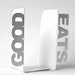 Metal Kitchen Bookends Good Eats Functional Decor for - Etsy