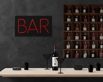 Man Cave Wall Light Neon Sign Style BEER LED Technology // | Etsy