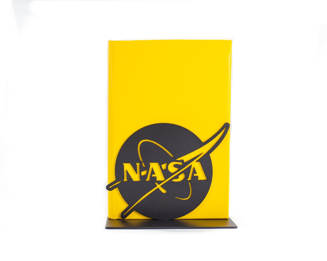 Metal Bookend NASA // Space Theme Decor // Free Shipping - Etsy