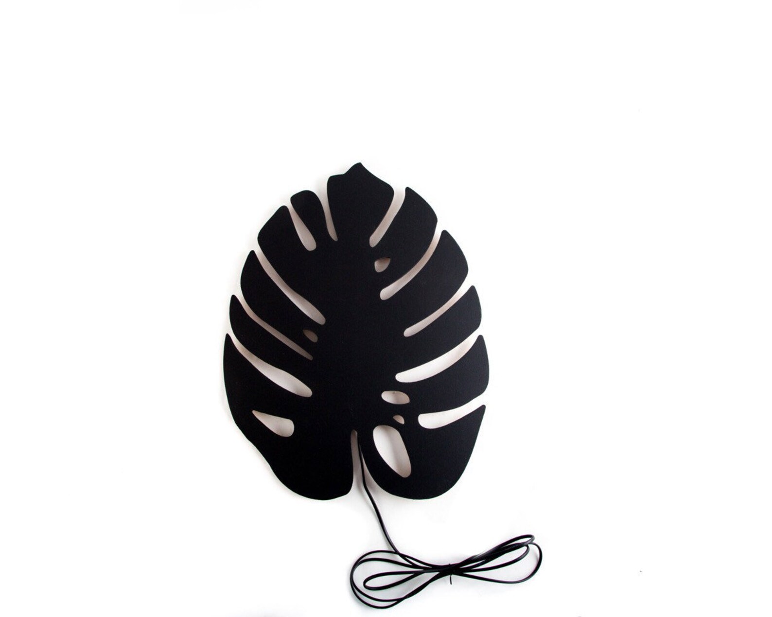 Monstera Green LED Wall Light Up - Etsy