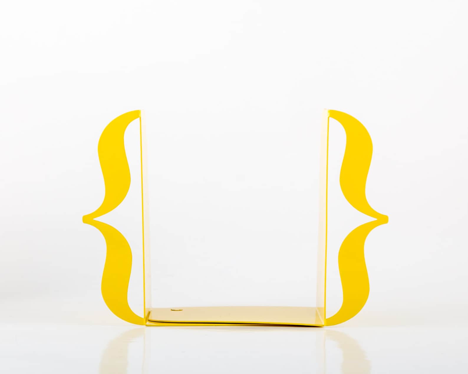 Unique Design Bookends Brackets curly Braces // Artistic - Etsy