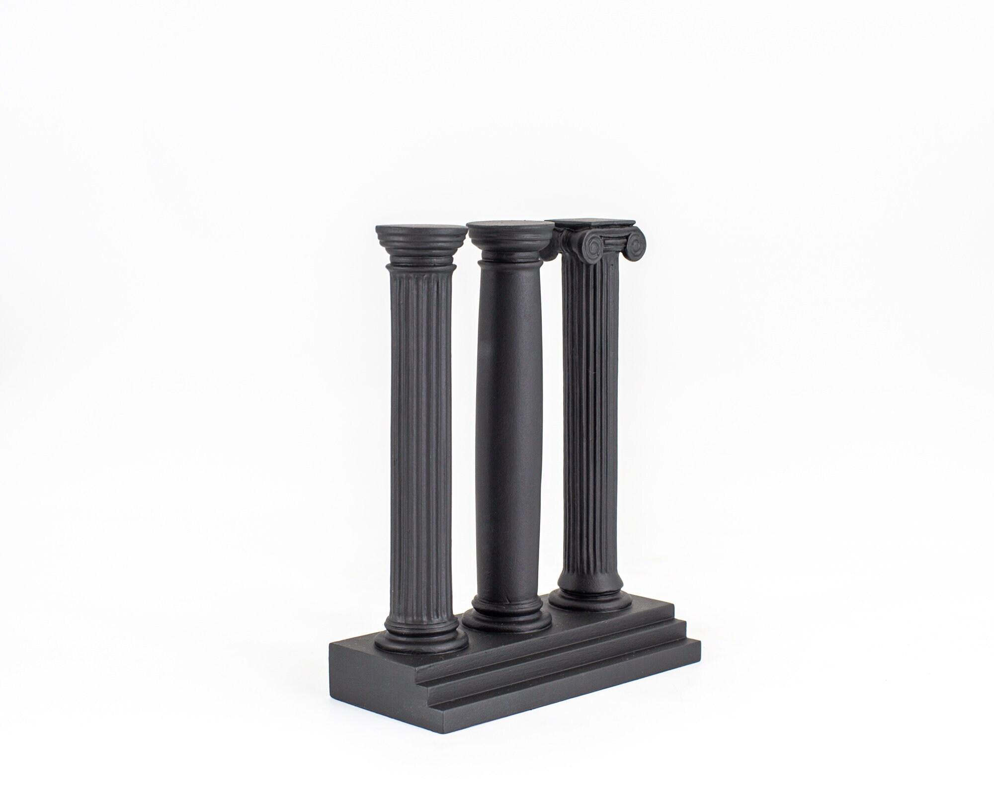 Architectural Bookend Columns Black edition | eBay