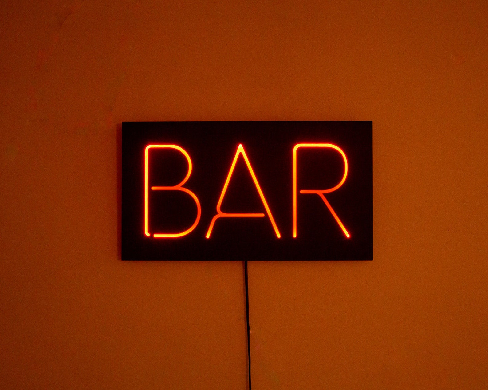 LED BAR Sign Man Cave Wall Light Neon Sign Style | Etsy