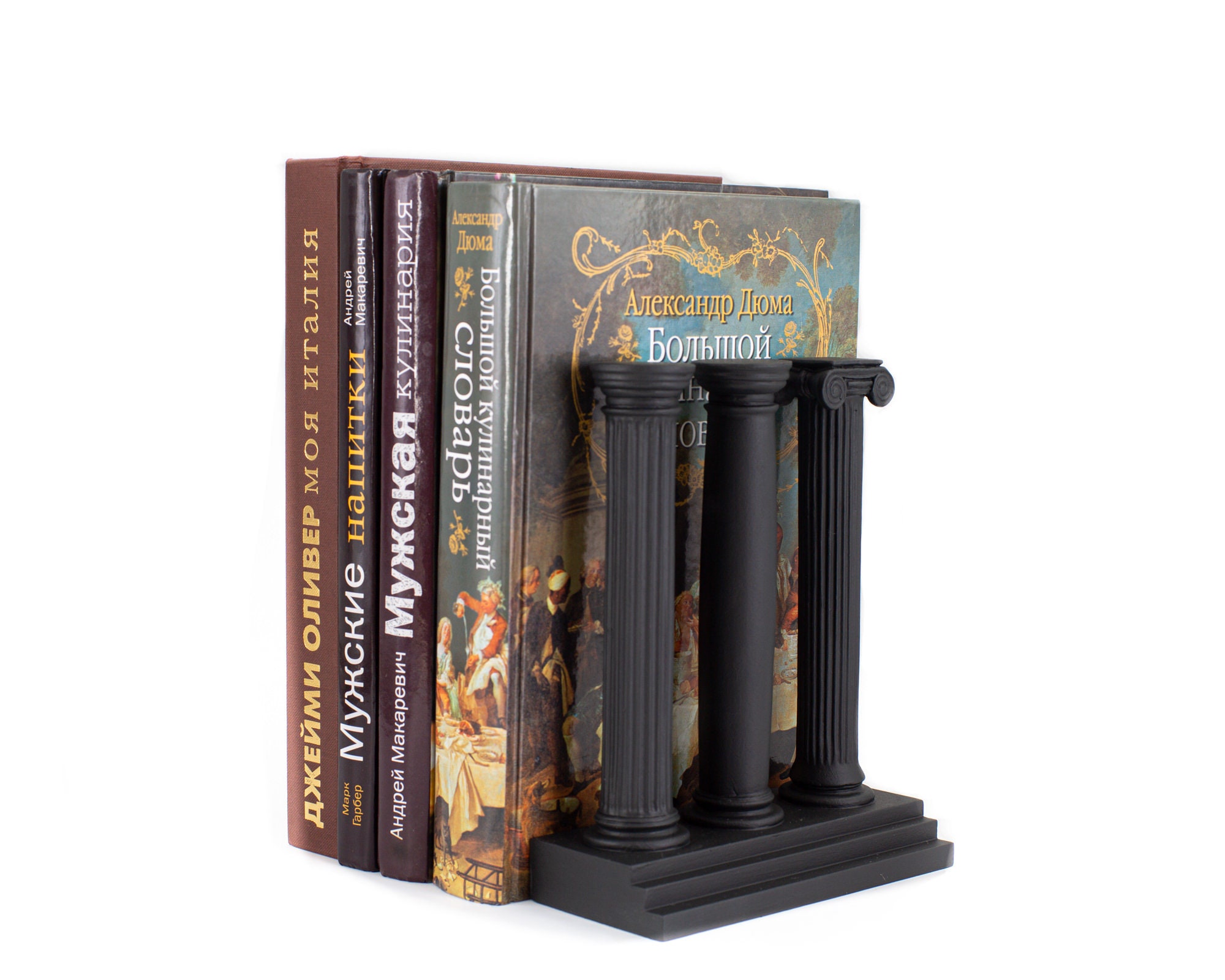 Architectural Bookend Columns Black edition | eBay