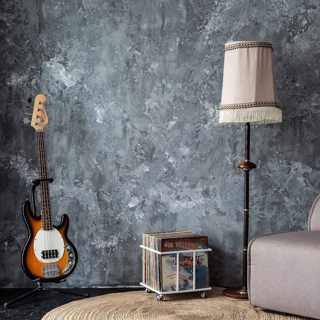 LP Storage // Album Crate // Record Box on Rotating Wheels // Container ...