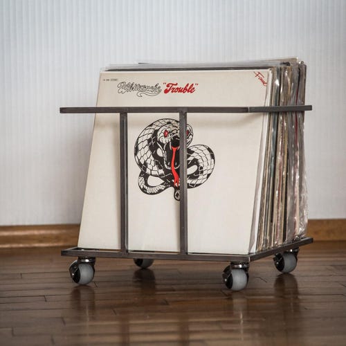 Vinyl Record Storage Rack Free Shipping | Etsy