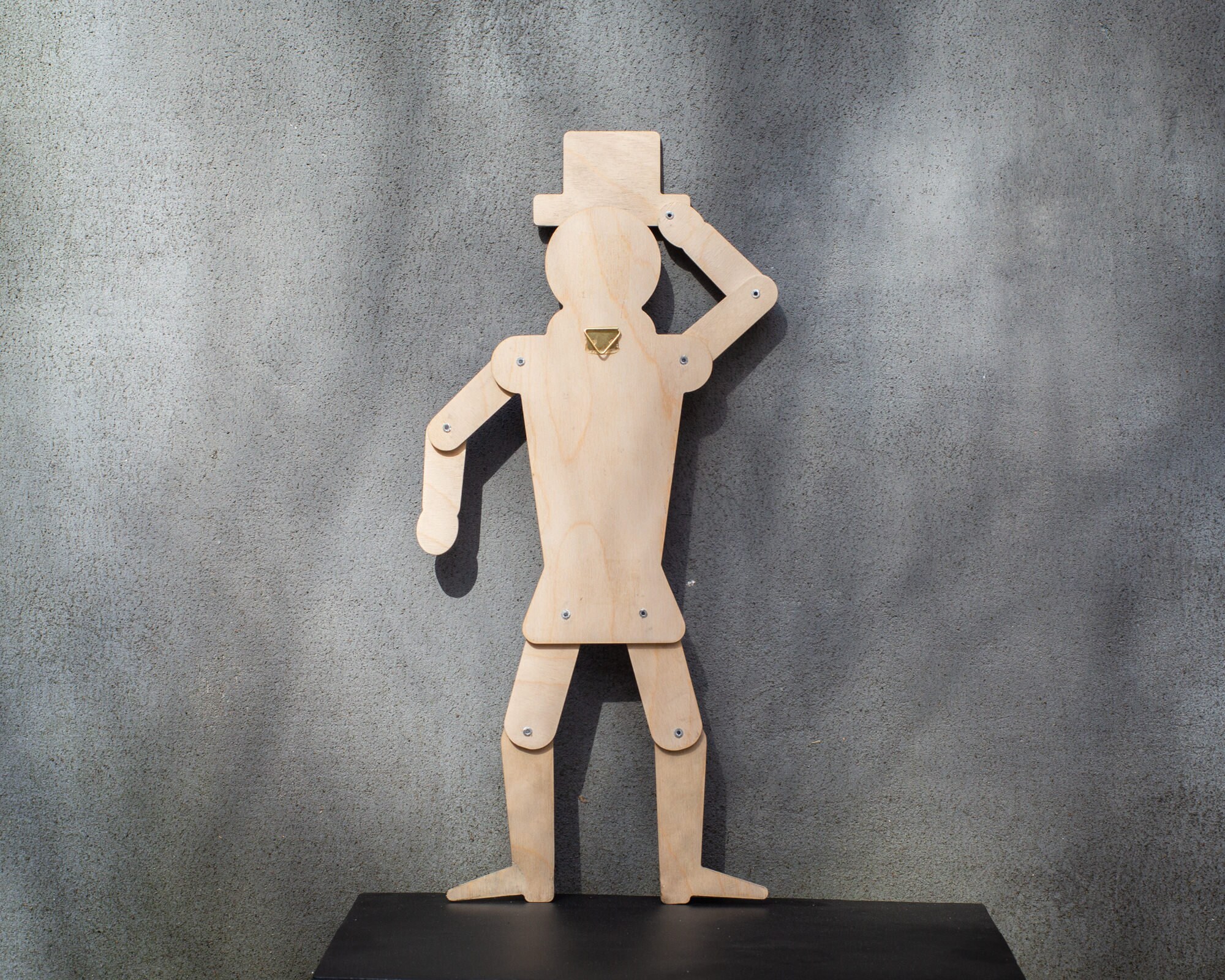 Wooden Marionette Doll Parisienne Monsieur - Etsy UK