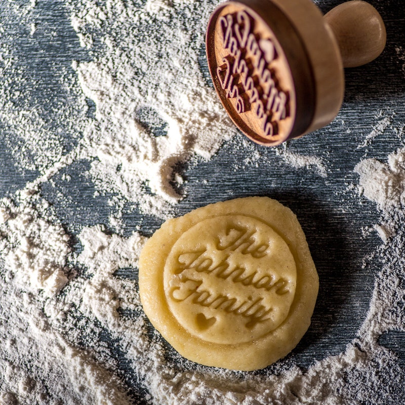 Custom Cookie Stamp - Etsy