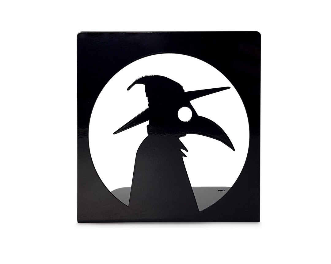 Death Doctor Bookends, Gothic Decor, Dark Academia Style, Gothic Home ...