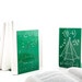 A Pair of Unique Design Metal Bookends // Mathematics // - Etsy