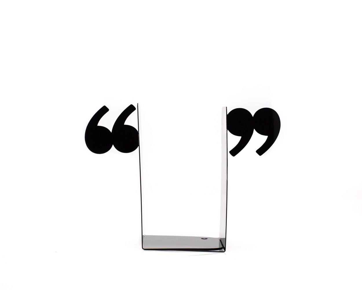 Decorative Bookends Quotation Marks // Unique Book Holders - Etsy UK