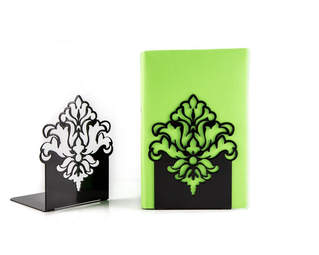 Pair of Artistic Bookends // Ornaments // Functional Shelf Decor for ...