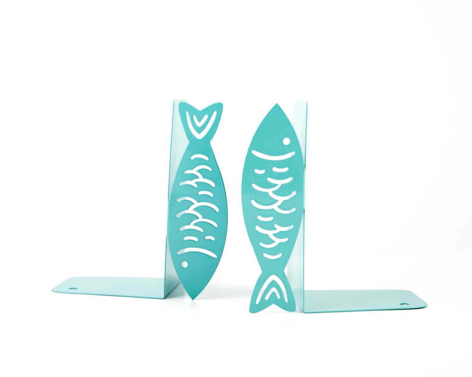 Metal Kitchen Bookends Fish | Etsy